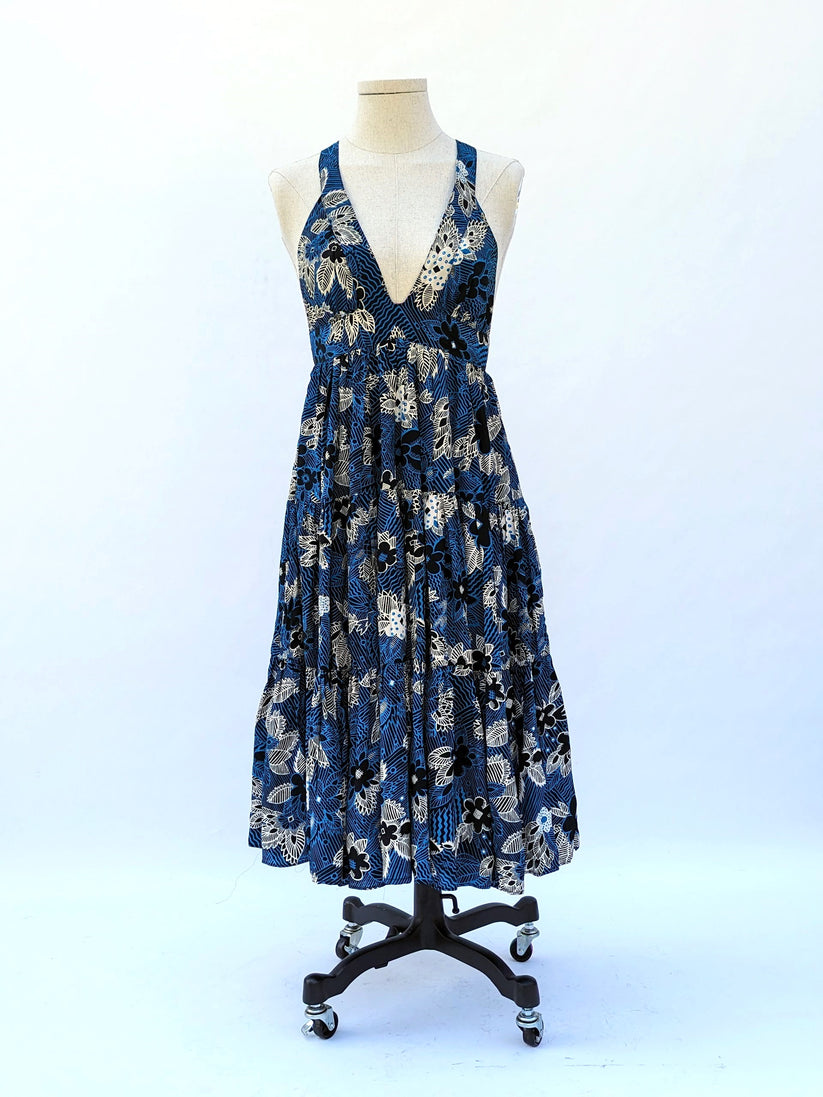 Rare 70s Ossie Clark for Radley, Celia Birtwell Print Summer Dress ...