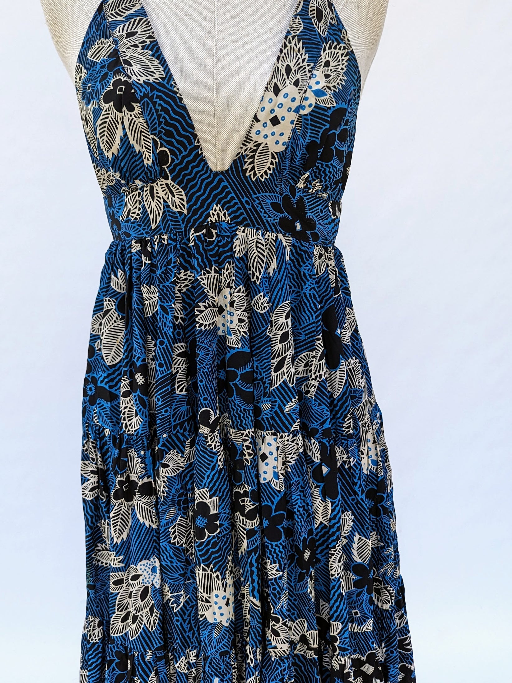 Rare 70s Ossie Clark for Radley, Celia Birtwell Print Summer Dress ...