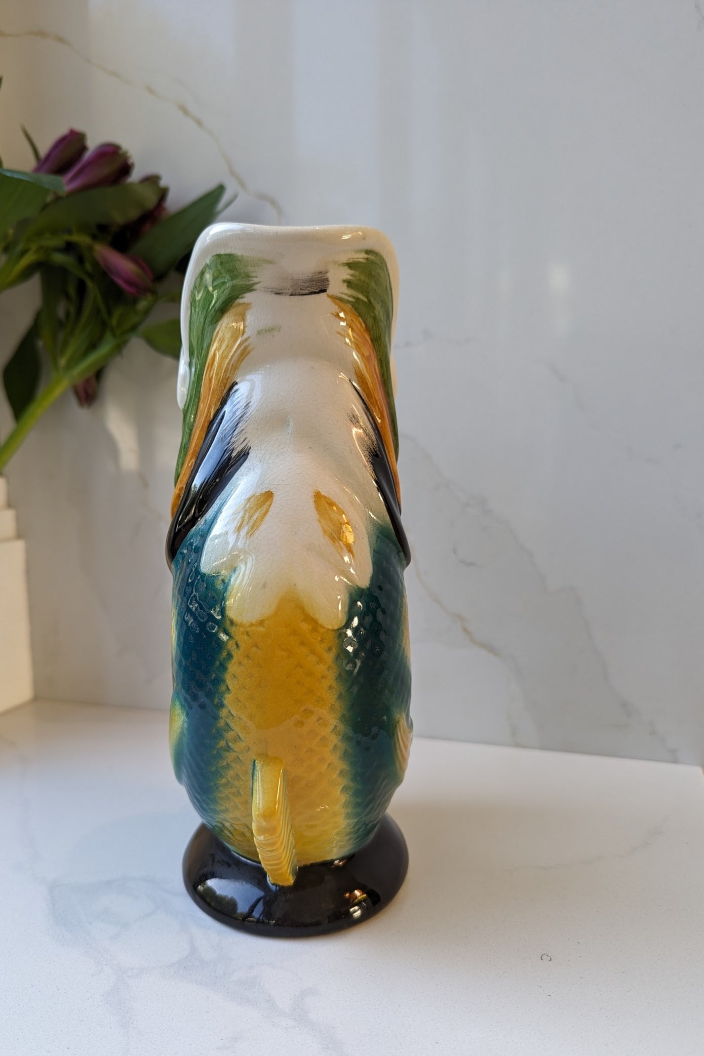 Original Royal Winton Hand Painted Gurgle Jug, Fish Gluggle Jug – Ada's ...